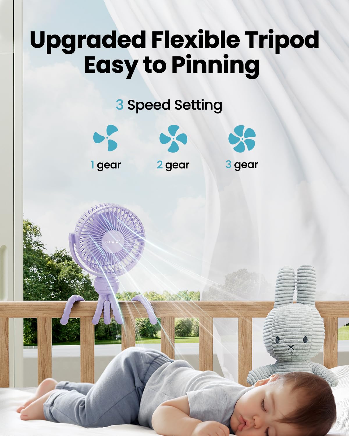 Snapklik.com : Gaiatop Mini Electric Fan