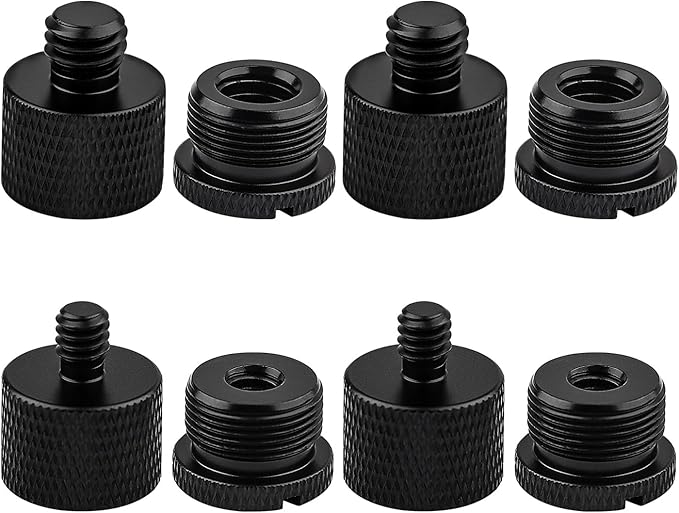 Amazon.com: Motroce 8PCS Mic Stand Adapter, Screw Thread Adapter Mic ...