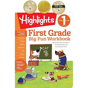 First Grade Big Fun Workbook (Highlights™ Big Fun Activity Workbooks ...