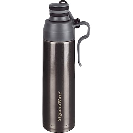 Buy Signoraware Renew Stainless Steel Vacuum Flask Bottle, 500ml, Blue ...
