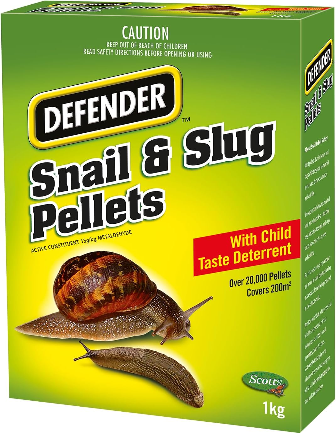 Defender Slug and Snail Pellets, 1 Kg : Amazon.com.au: Garden