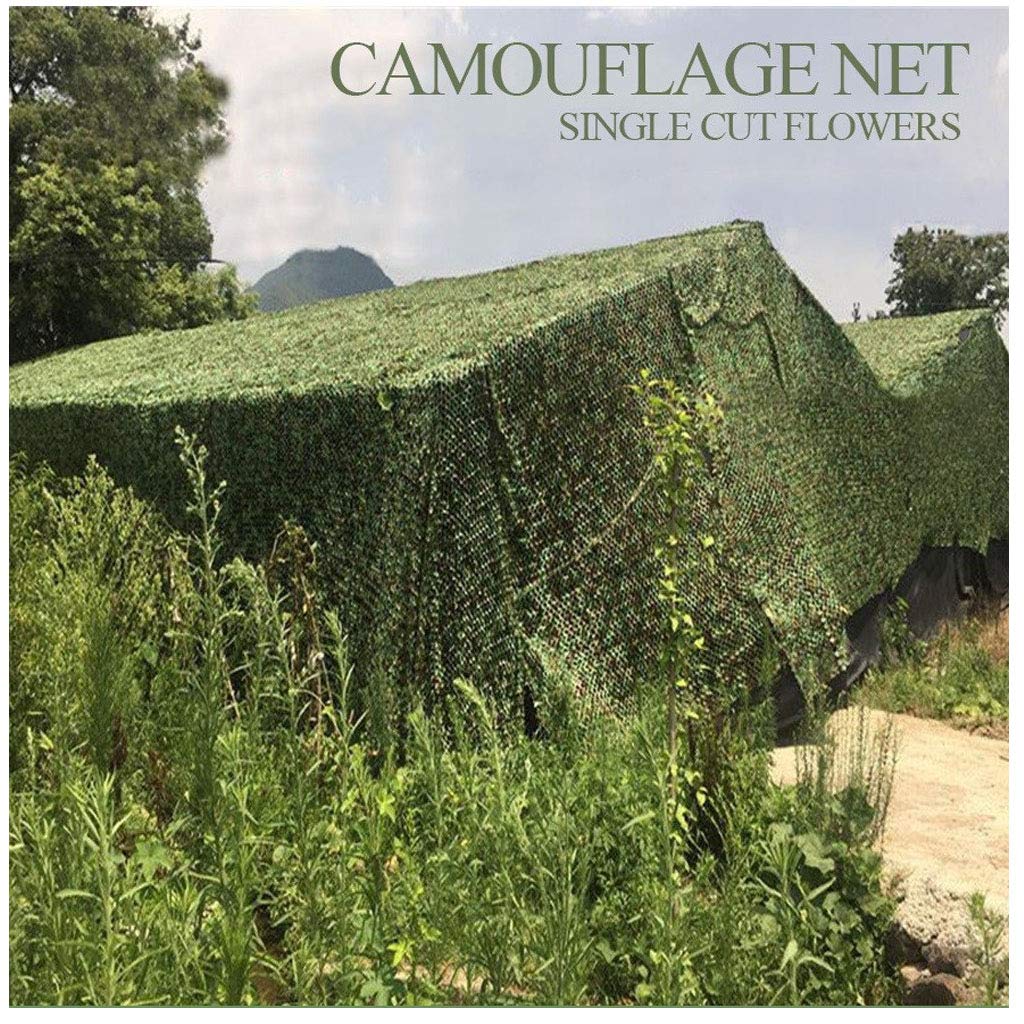 Camouflage Net Jungle Hidden Netting Camo Army Green Hunting Shooting ...