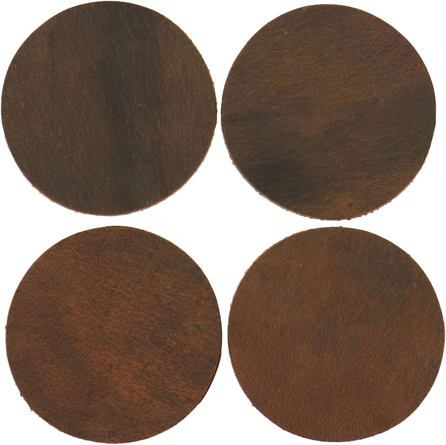 Amazon.com: Stonestreet Leather 4" Round Buffalo Leather Shape Ideal ...