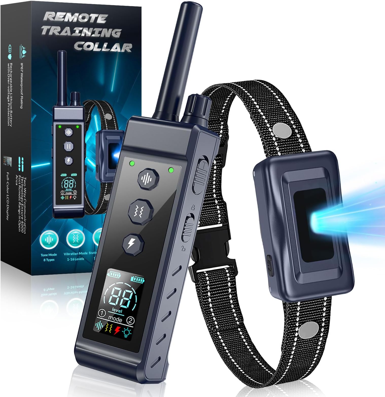 Amazon.com: UPGRADED 4265FT Dog Shock Collar with Remote Control ...