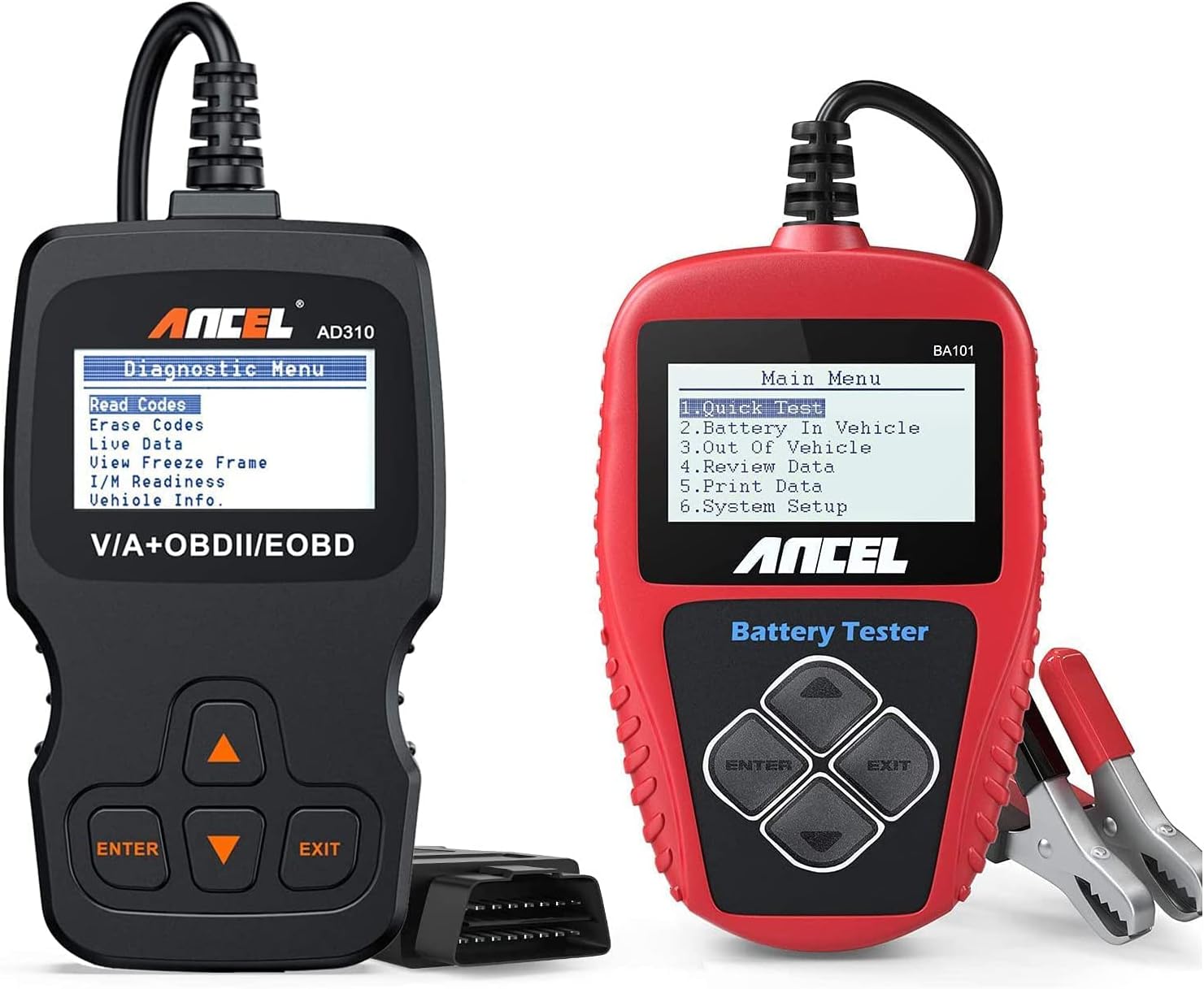 Amazon.com: ANCEL AD310 Classic Enhanced Universal OBD II Scanner Car ...