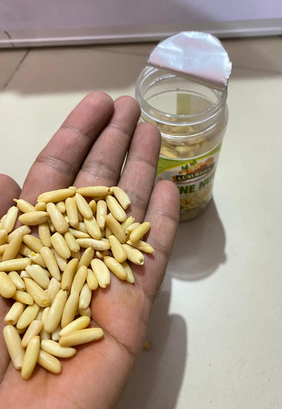 LUXURIOUS - Premium Pine Nuts|Forest Jewels|250 Gm - Whole : Amazon.in ...