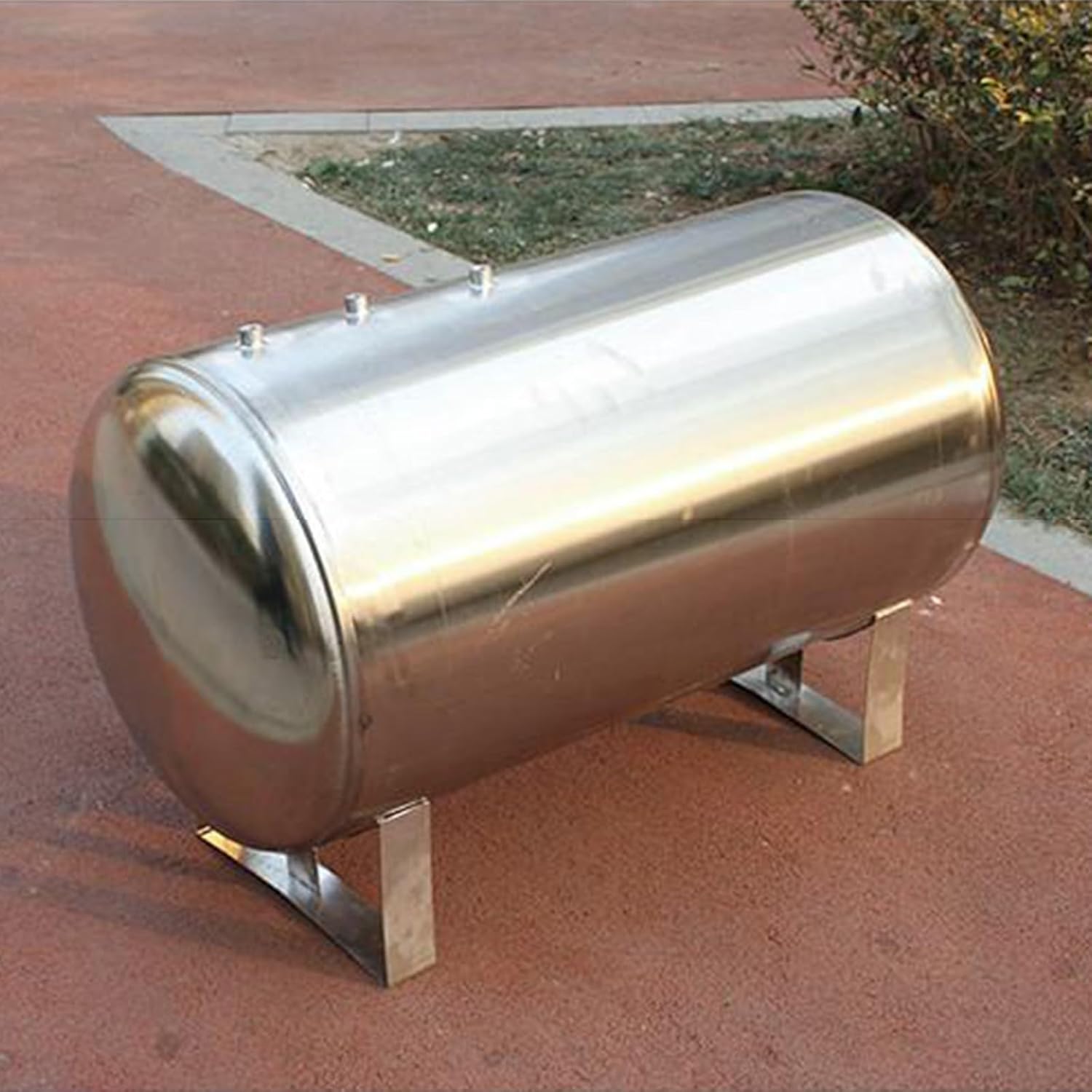Amazon.com : Stainless Steel Pressure Tank Horizontal, Water Storage ...