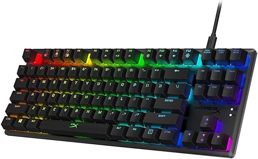 Amazon.com: HyperX Alloy Origins Core - Tenkeyless Mechanical Gaming ...