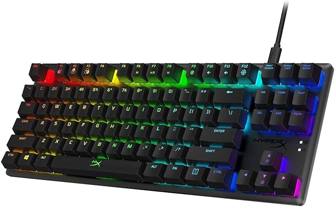 Amazon.com: HyperX Alloy Origins Core - Tenkeyless Mechanical Gaming ...