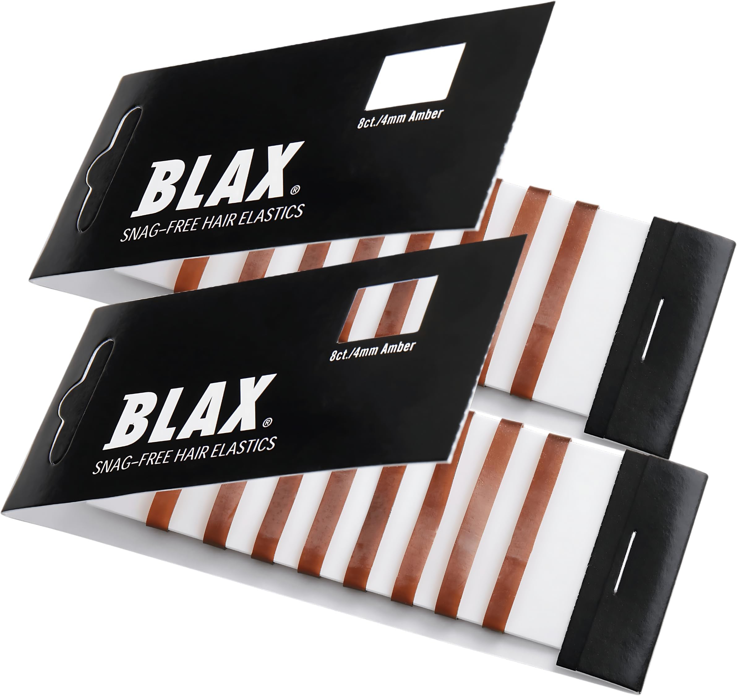 Amazon.com : Blax Brown Hair Elastics – Snag-Free Seamless Hair Ties ...
