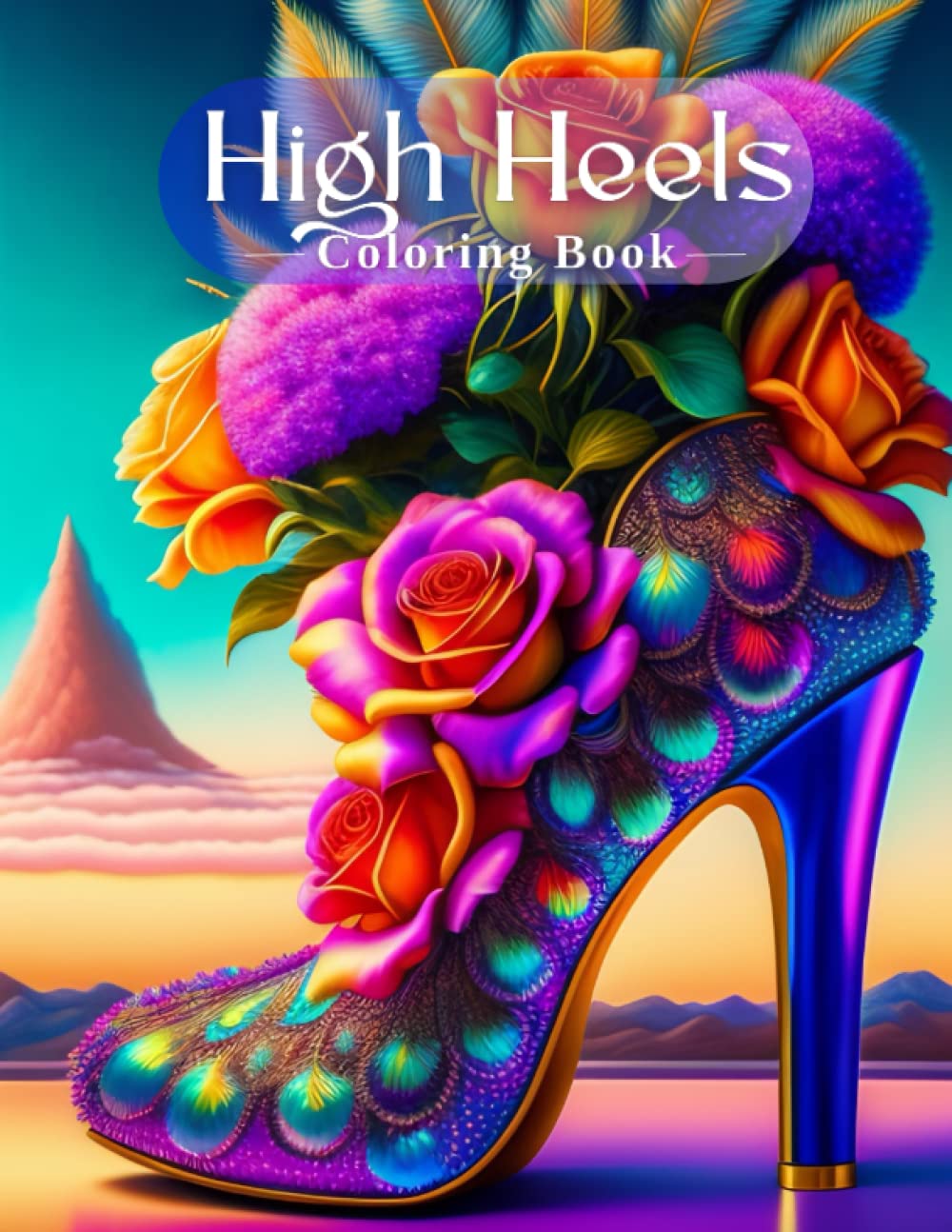 Amazon.com: High Heels Coloring Book: 70 Beautiful shoe women's ...