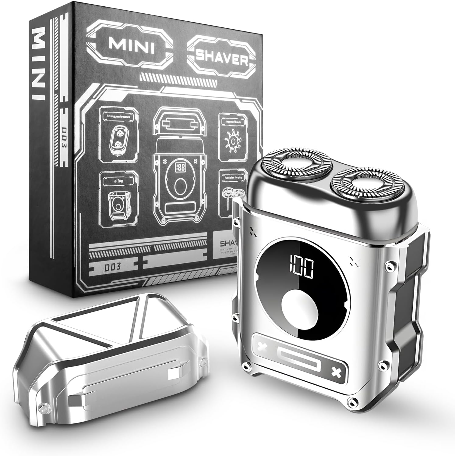 Amazon.com: Electric Razor for Men, All Metal Body, Magnetic Shaving ...