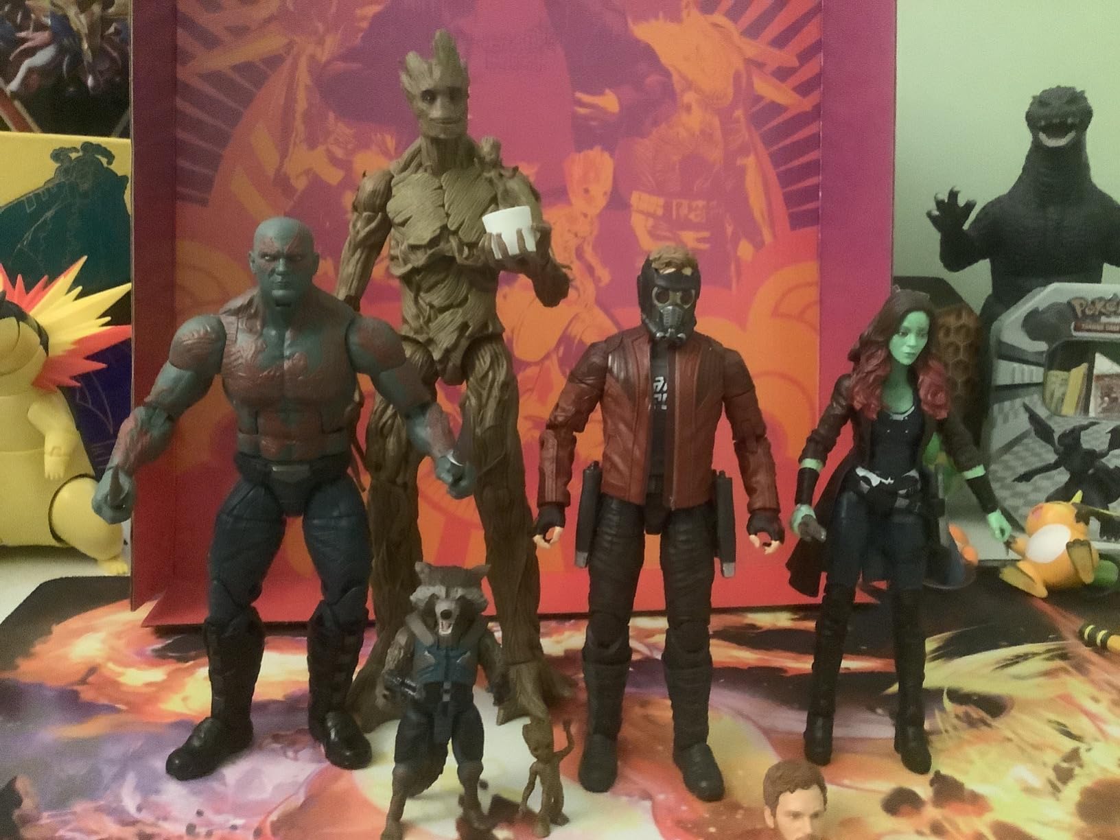 Amazon.com: Marvel Legends Guardians of The Galaxy 6 Inch Action Figure ...
