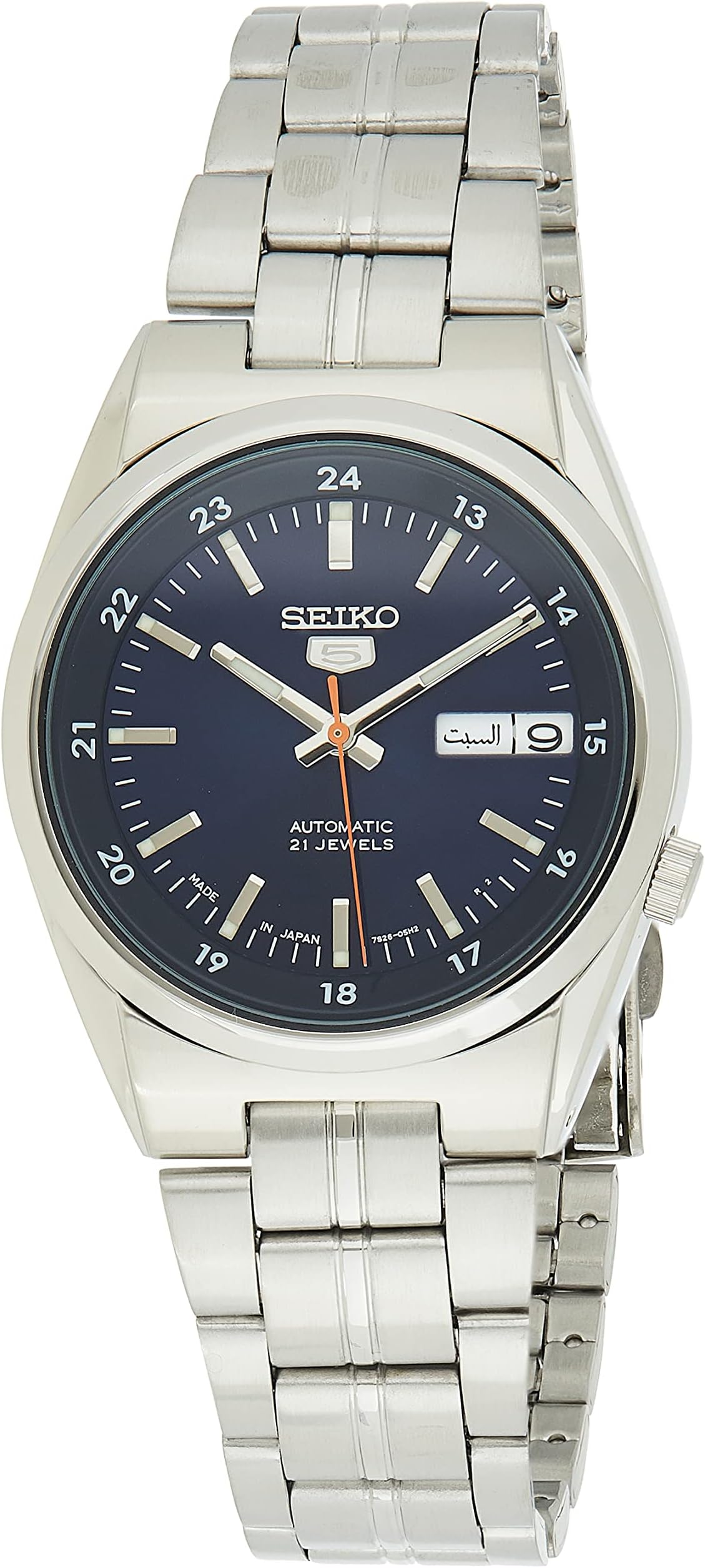 Seiko For Men's Mechanical Hand Wind, stainless steel, SNXS79 : Buy Online at Best Price in KSA ...