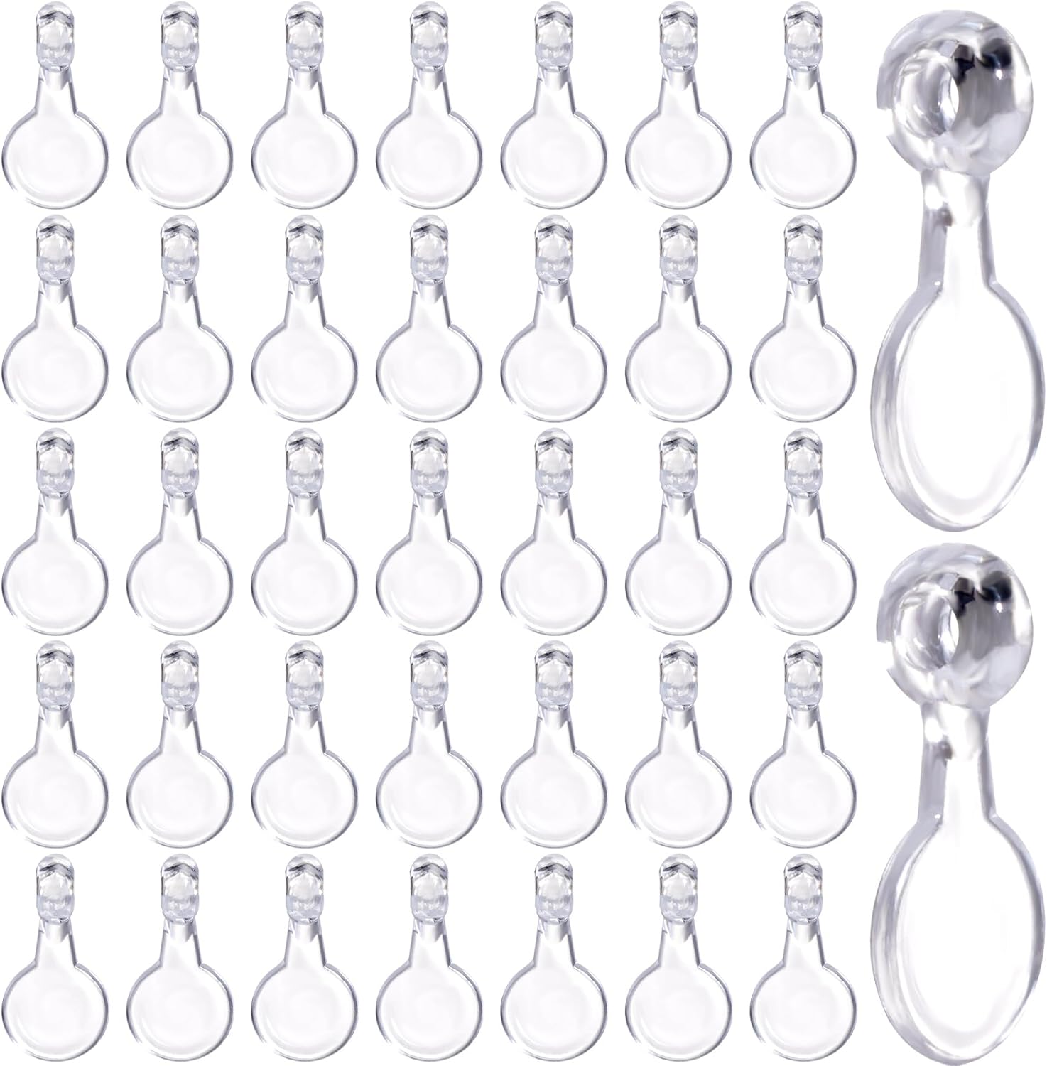 Amazon.com: Joez Wonderful 600pcs Glue On Pendant Bails for Jewelry ...