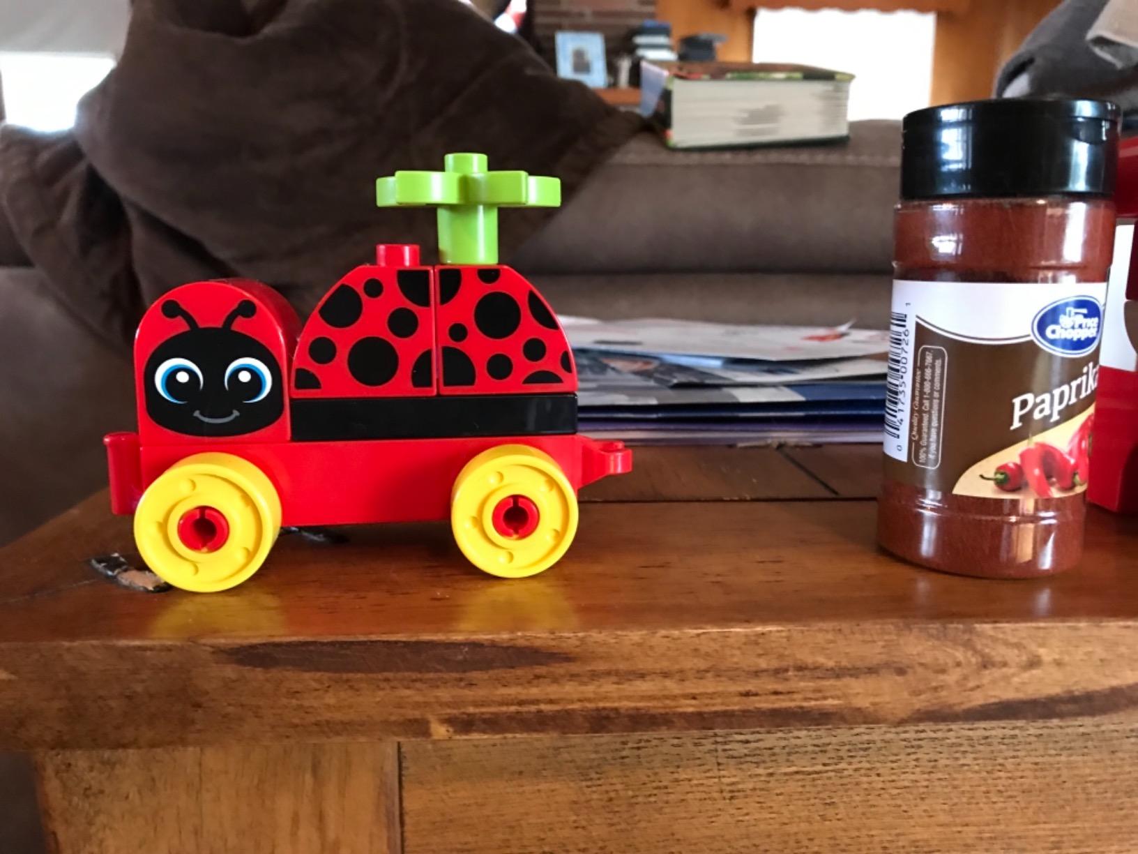 Amazon.com: LEGO DUPLO My First Ladybug 10859 Building Blocks (6 Piece ...