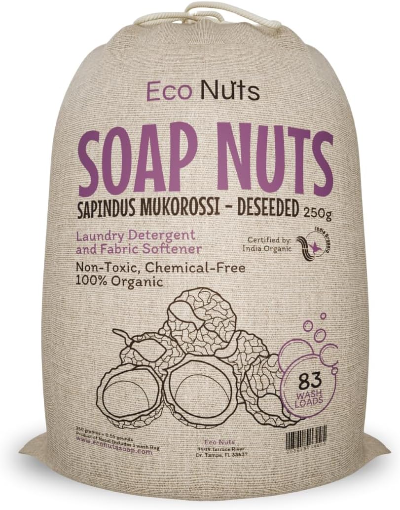 Amazon.com: Eco Nuts - Premium Organic Deseeded Soap Nuts - 250 grams ...