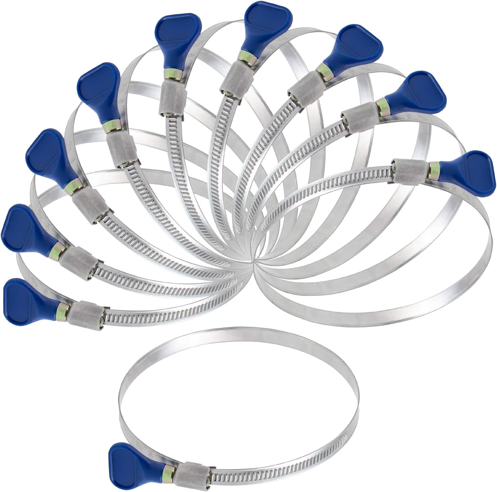 Amazon.com: POWERTEC 70260V 4 Inch Key Hose Clamp, Thumb Screw Key ...