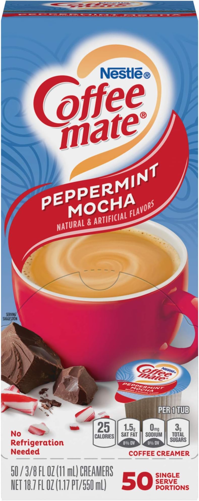 Amazon.com : Nestle 35110 Coffee-Mate Original Flavor Creamer, Single ...