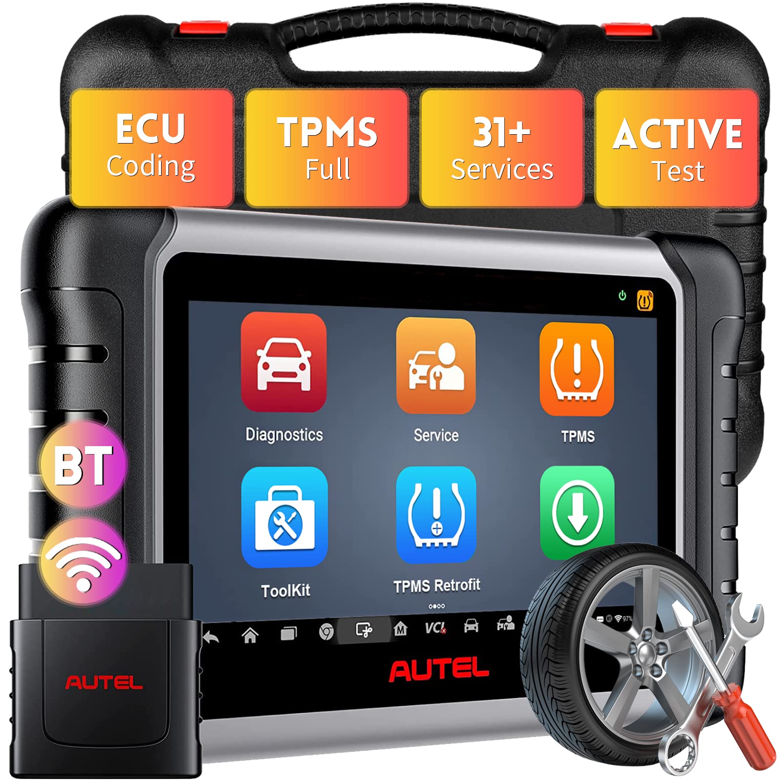 Buy Autel Scanner MaxiPRO MP808Z-TS (2-Year Free Updates): Android 11 ...