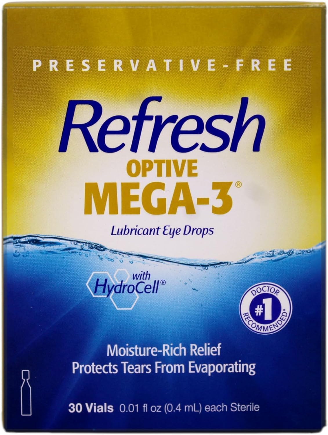 Amazon.com: Refresh Optive Mega-3 Lubricant Single-Use Sterile ...