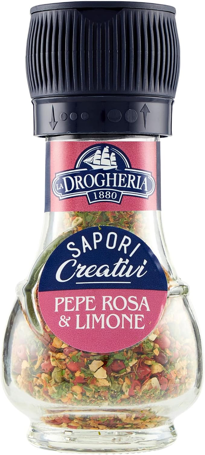 La Drogheria 1880 Linea Macinelli, Pepe Rosa & Limone, Sapore Delicato ...