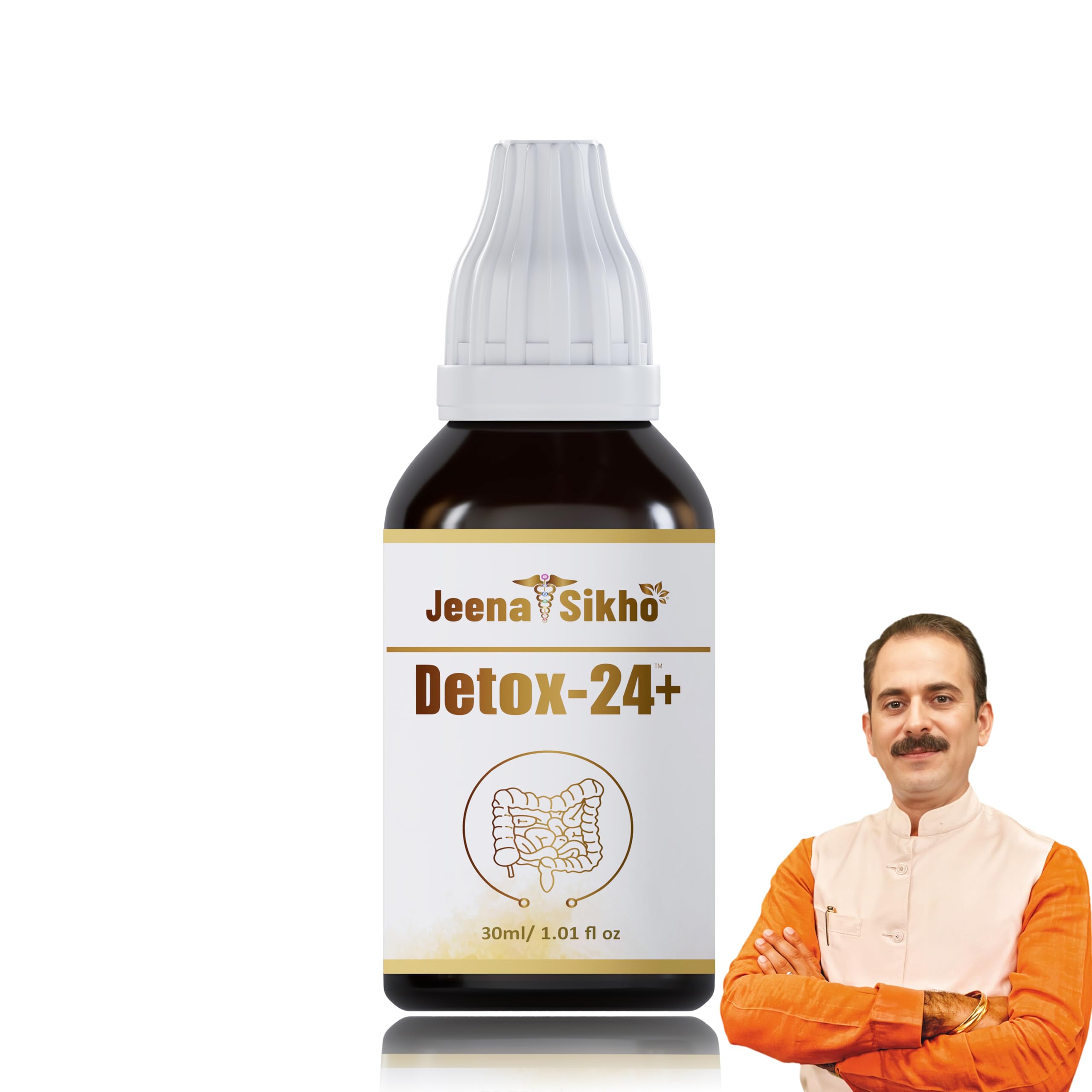 Jeena Sikho Detox-24+ Drop | Herbal Body Detox Supplement | Ayurvedic ...