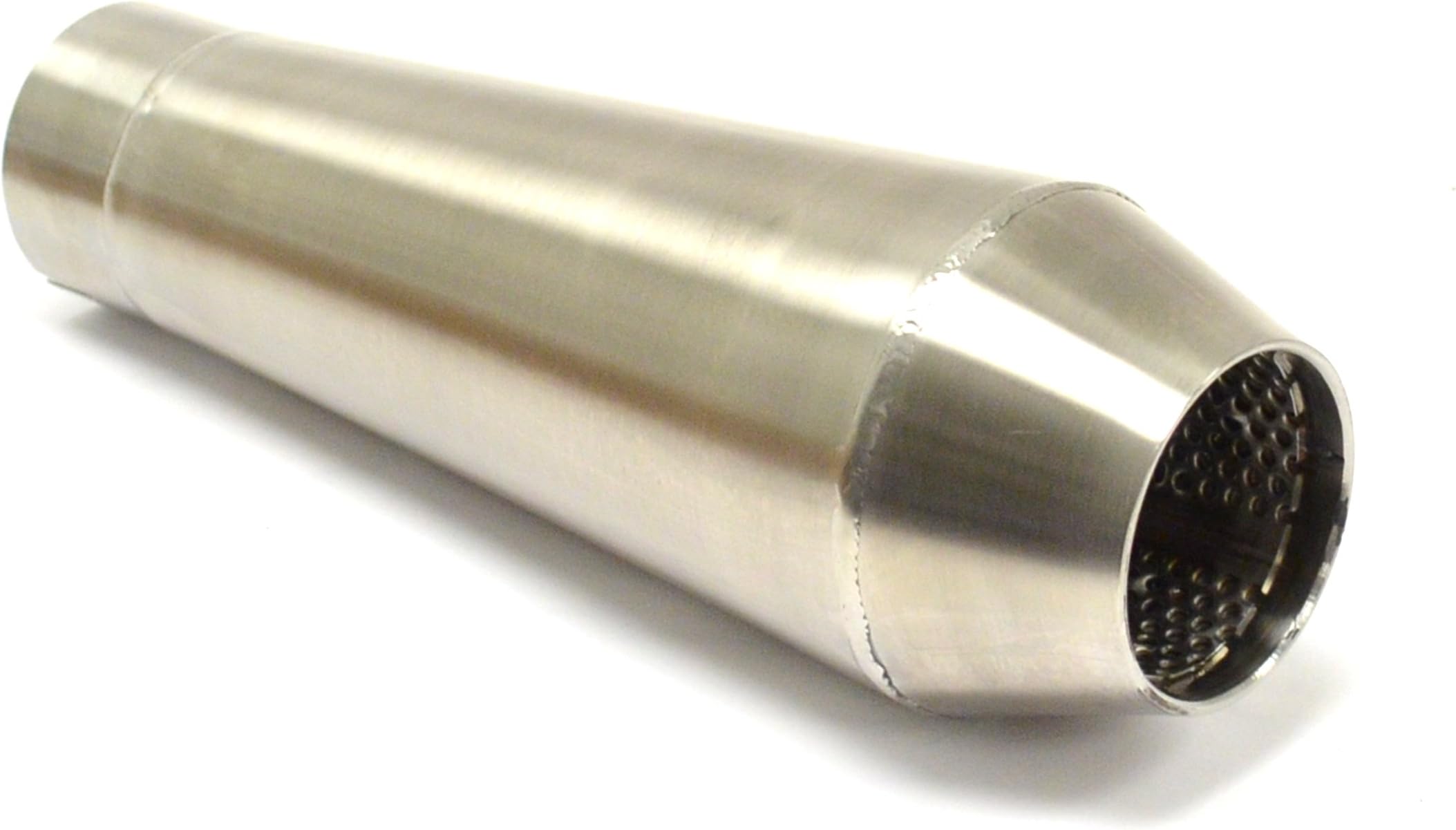 Amazon.com: 13" Big Mouth Reverse Cone Stainless Steel Muffler ...
