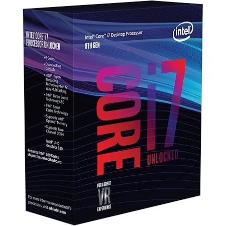 Amazon.com: Intel Core i5-9600K Desktop Processor 6 Cores up to 4.6 GHz ...