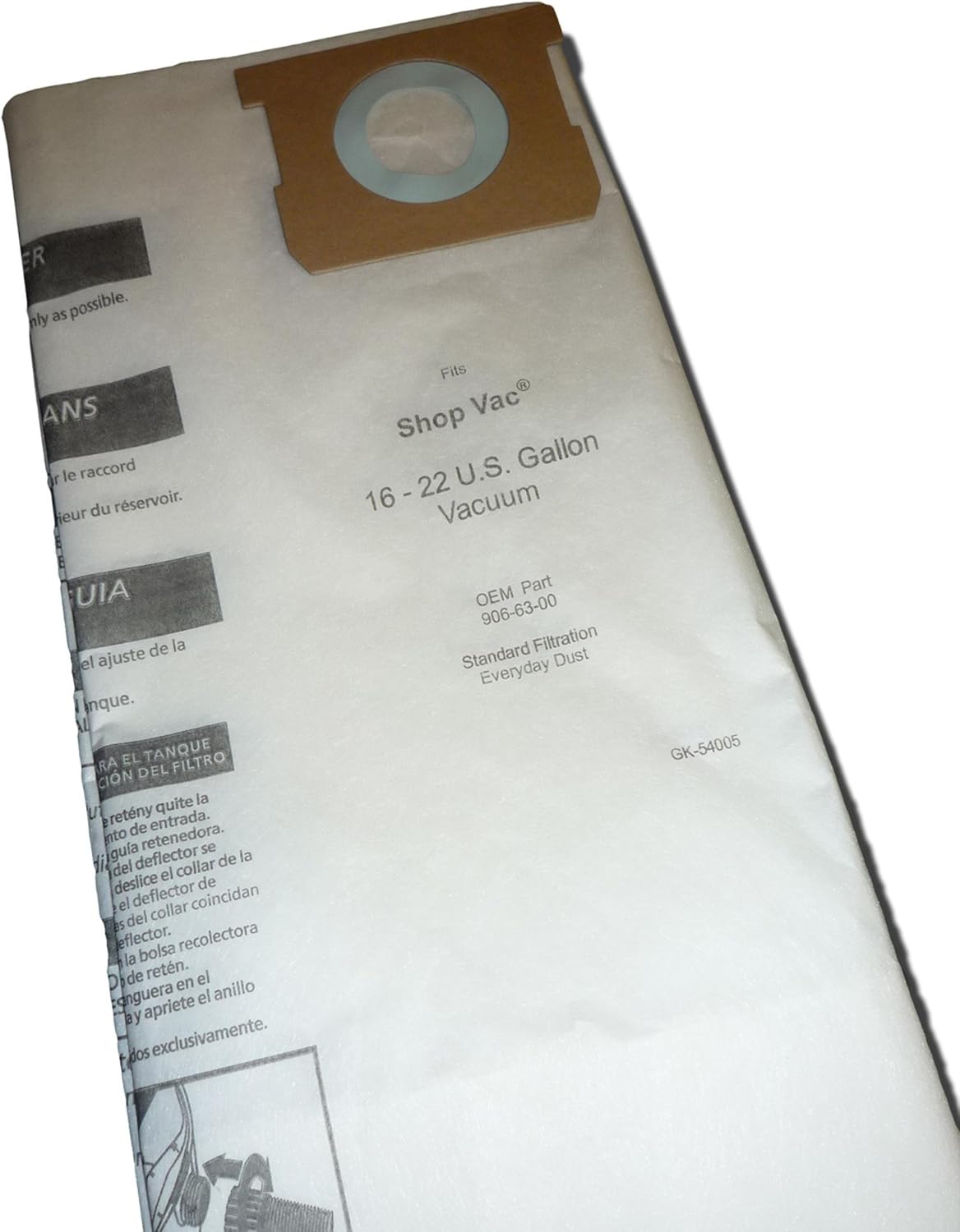 Amazon.com: Green Klean Shop-Vac Medium Efficiency 540-06 Replacement ...