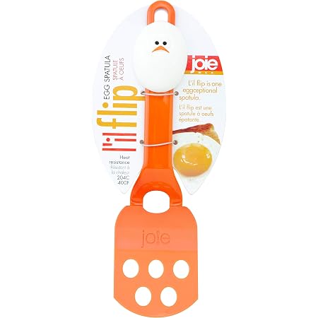 Joie Kitchen Gadgets 50326 Joie Little Flip Egg Spatula, Orange, nylon ...