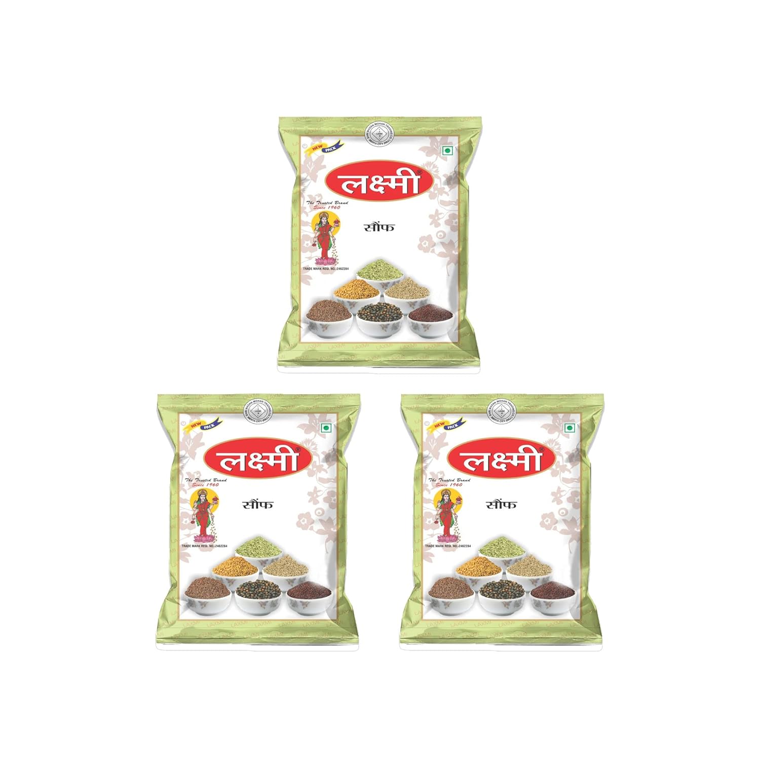 LAXMI Fennel Seeds Whole (Sabut Saunf | Variyali) Small | Edible Sonf ...