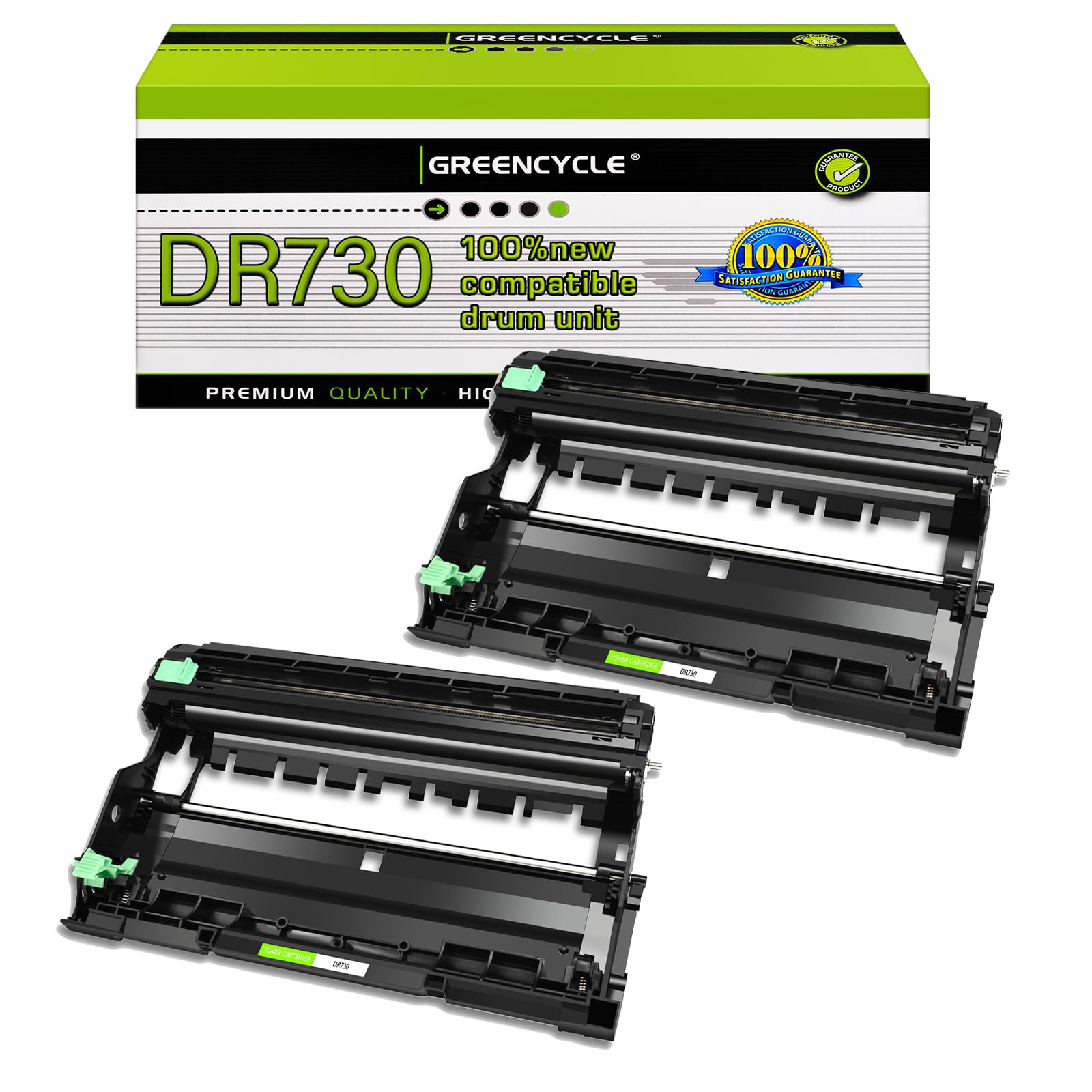 Snapklik.com : Greencycle 2 Pack Compatible Drum Unit Replacement For ...