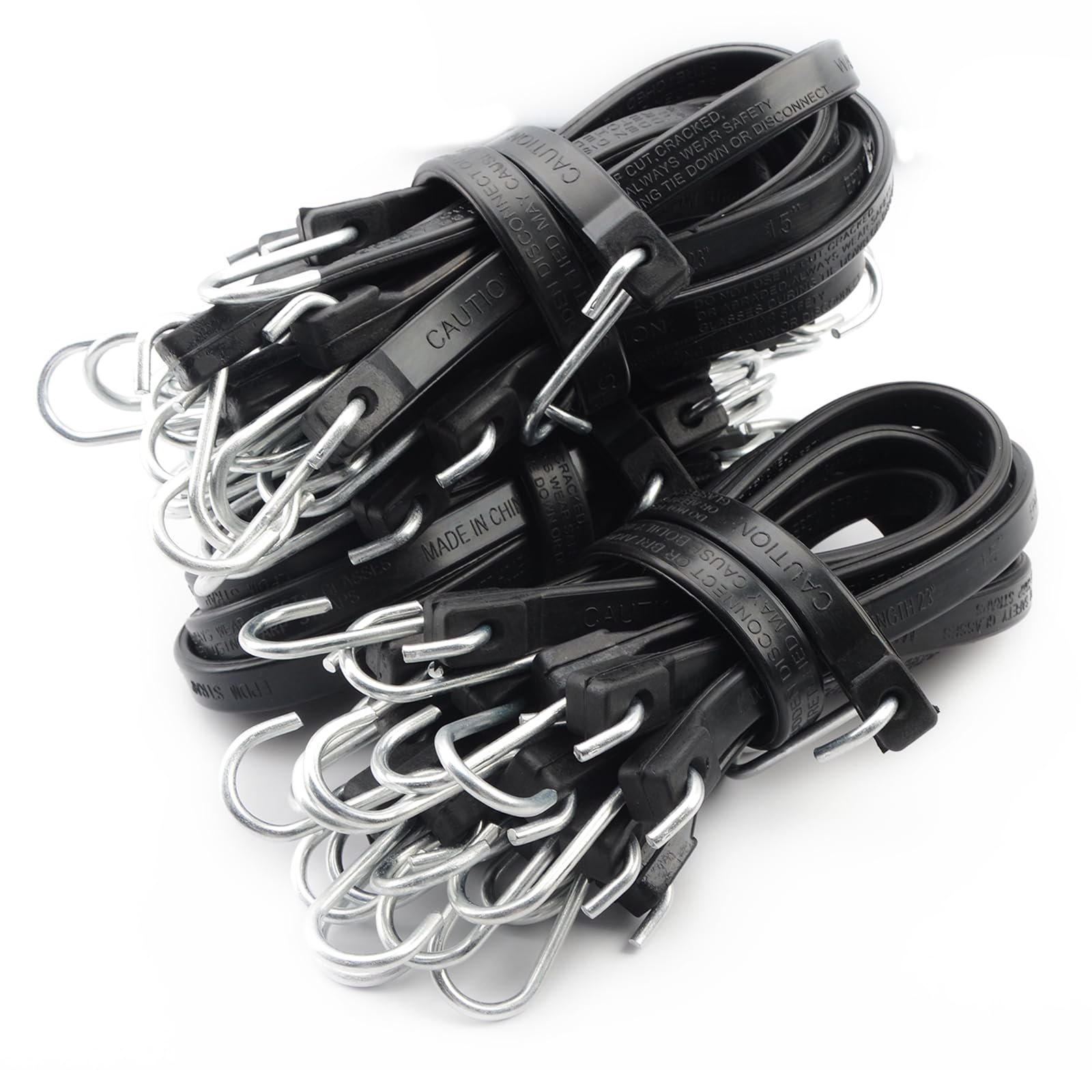 TUMAX 30PCS 31" Rubber Tarp Straps with 150% Max Stretch, 100% EPDM ...