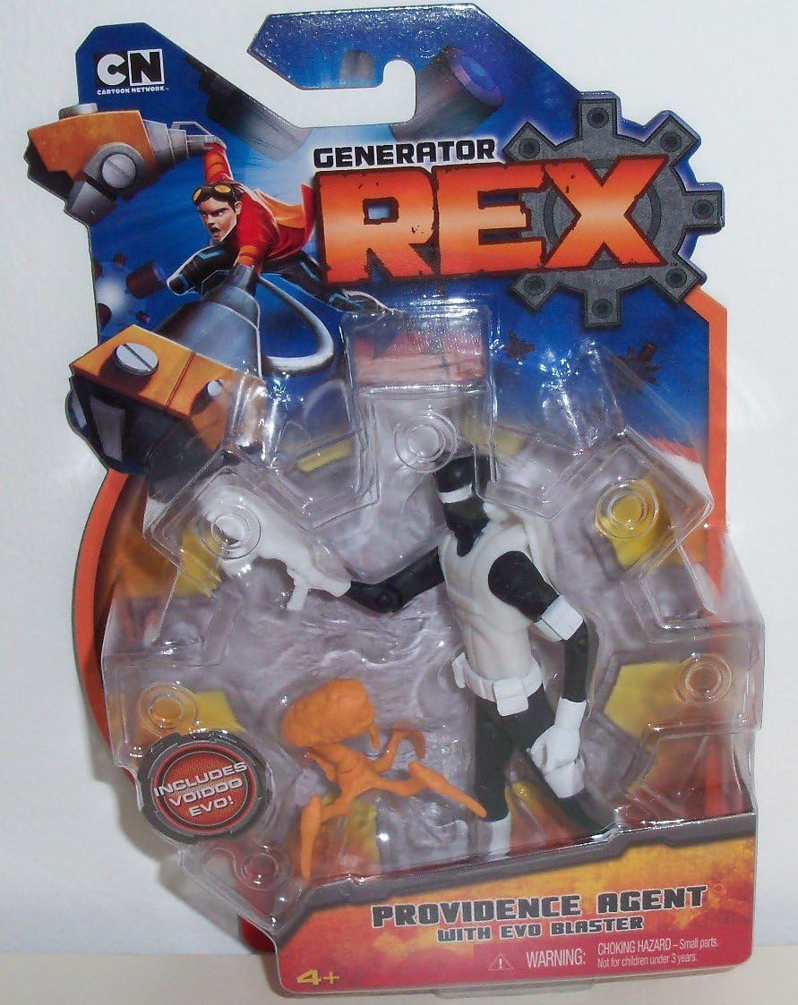 Amazon.com: Generator Rex 4" Providence Agent Action Figure by Mattel ...