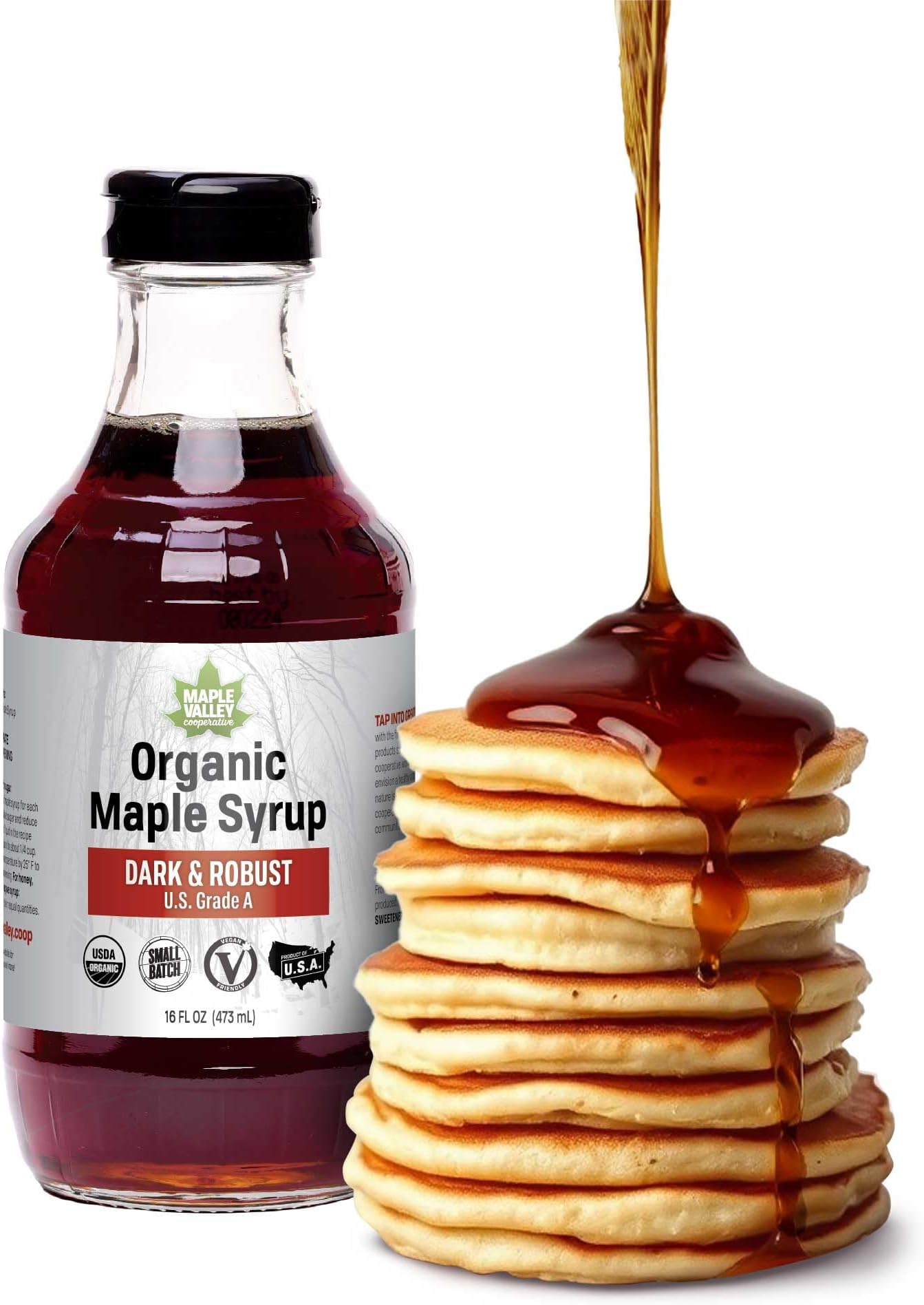 Amazon.com: Maple Grove Farms Organic Pure Maple Syrup, Grade A Amber ...