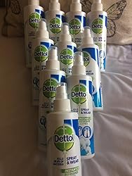 Dettol Laundry Spray 250ml Waterlily x 10 : Amazon.co.uk: Grocery