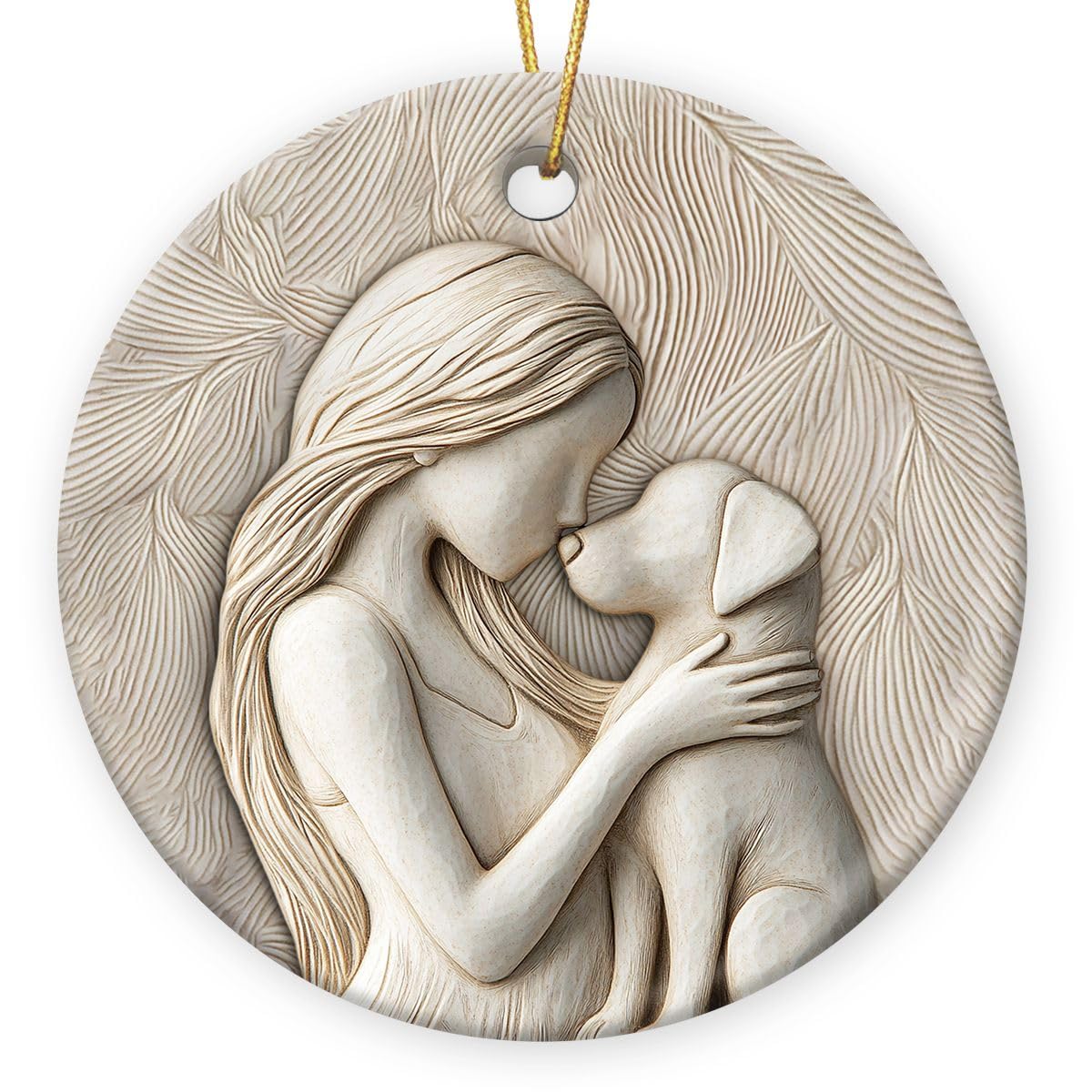 Amazon.com: Tiny Detalles Dog Ornaments for Christmas Tree 2024, Dog ...