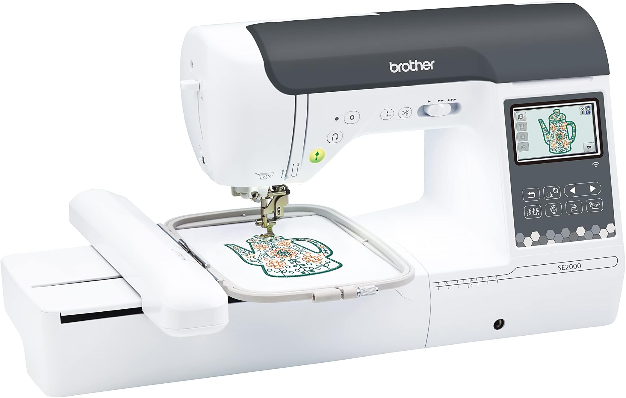 Amazon.com: Brother SE1900 Sewing and Embroidery Machine, 138 Designs ...