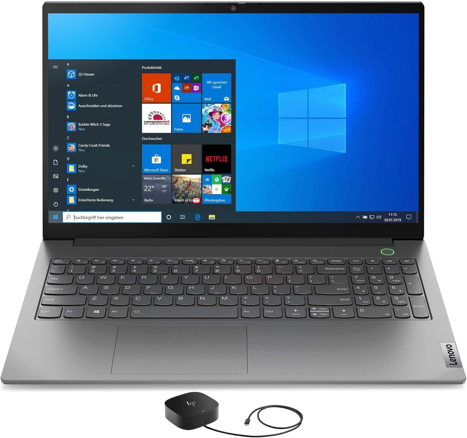 Amazon.com: Lenovo ThinkBook 15 G3 ACL Home & Business Laptop (AMD ...