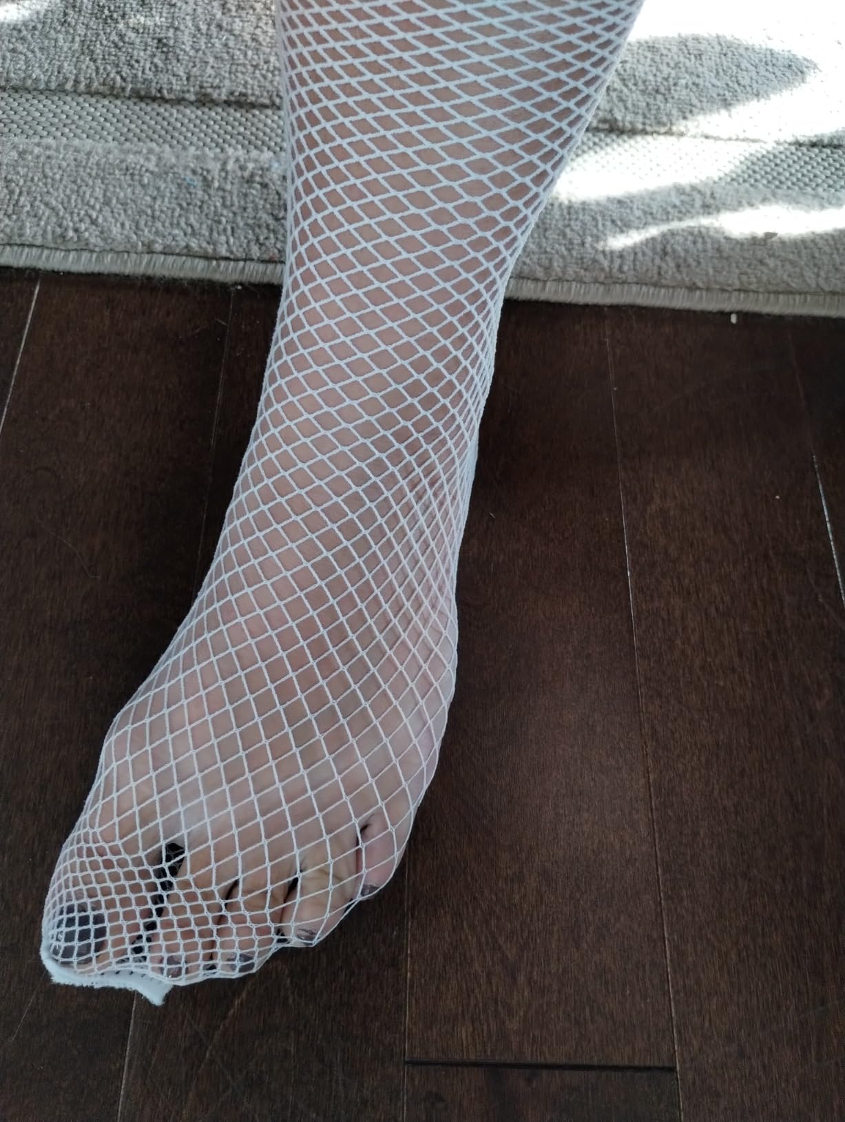 DTWAWA Glow in the Dark Fishnets Stockings, High Waist Sexy Tights ...