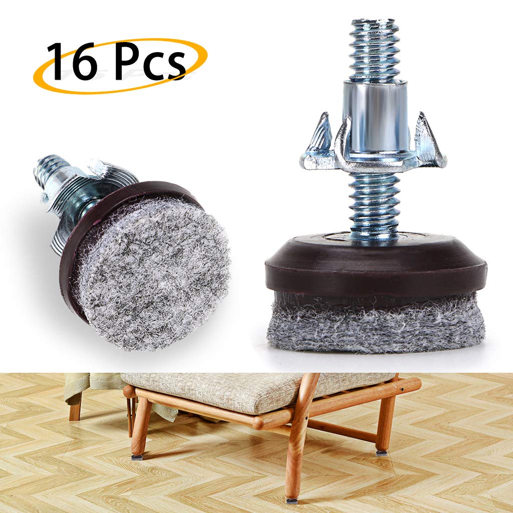 Snapklik.com : OwnMy High Density Felt Glide Pads Adjustable Furniture ...