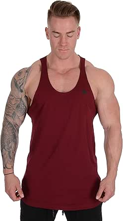 YoungLA Stringer Tank Tops for Men with Raw Edges Cut with Scissors for ...