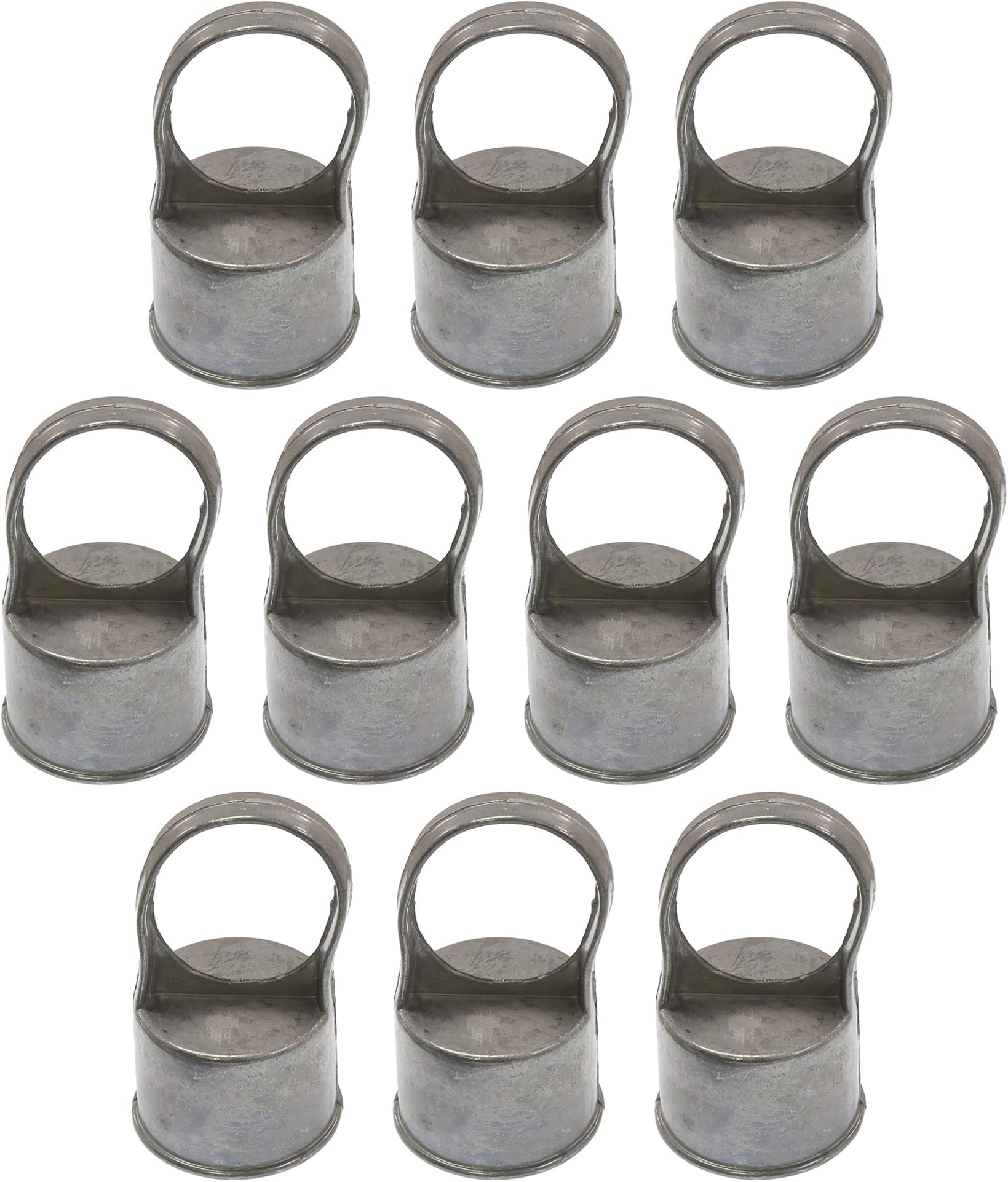 Plum Fittings Black Chain Link Fence Loop Caps | Eye Top Rail Cap | 2 ...