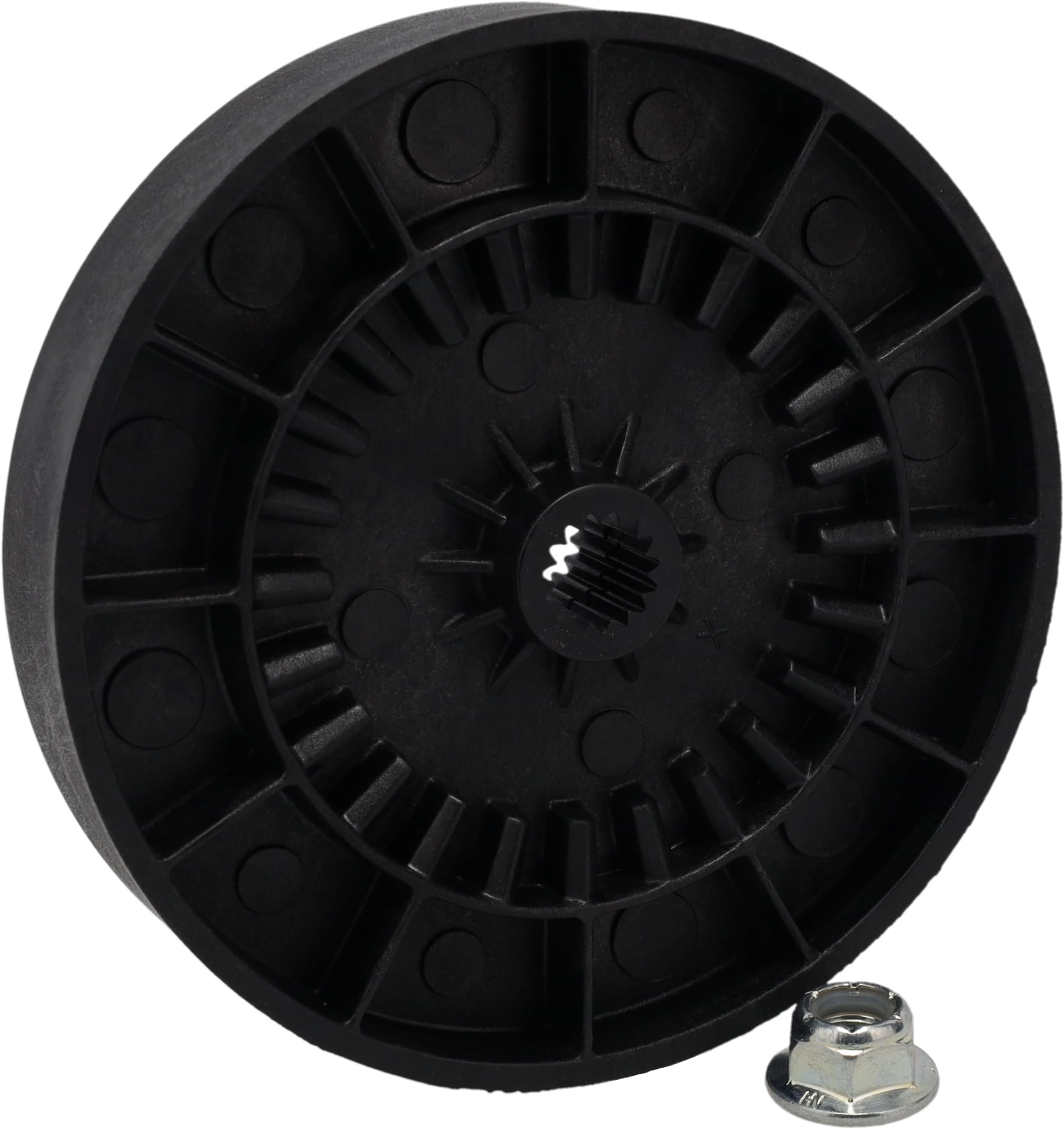 Amazon.com: WH03X32217 Motor Pulley & Nut 1/2 Horsepower Compatible ...