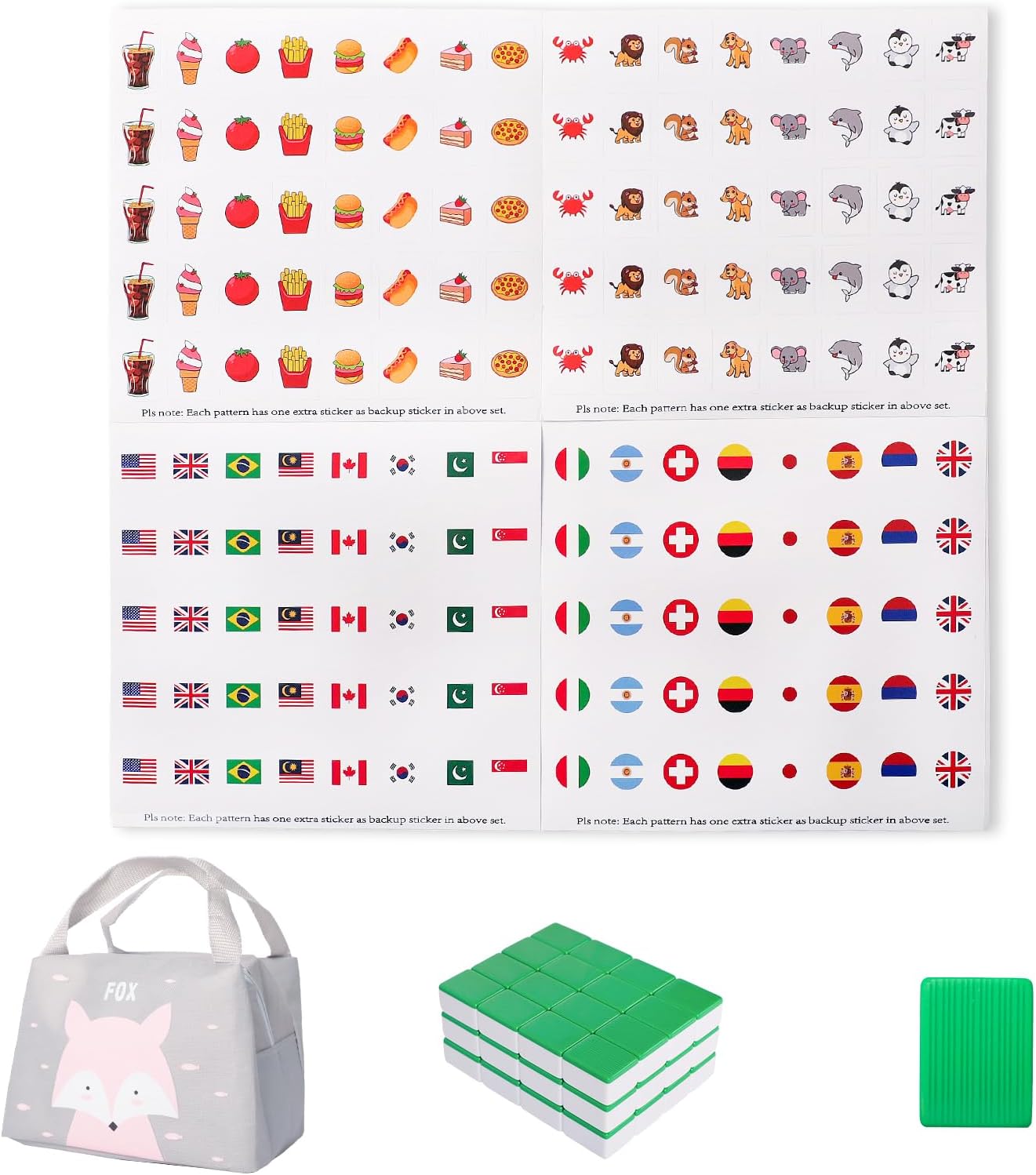 Amazon.com: GRACIAS Tiles Game, 2 Players Mahjong Large Block Set with ...