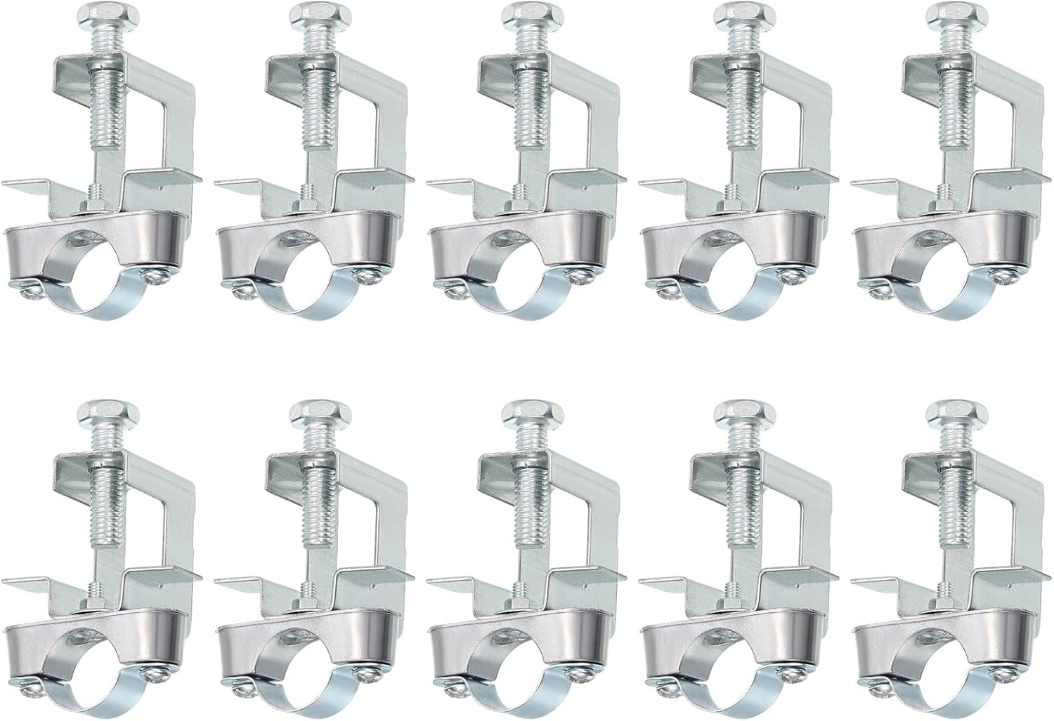 uxcell 10Pcs Conduit Hanger with Beam Clamp Fit for 3/4"(20mm) Pipe ...