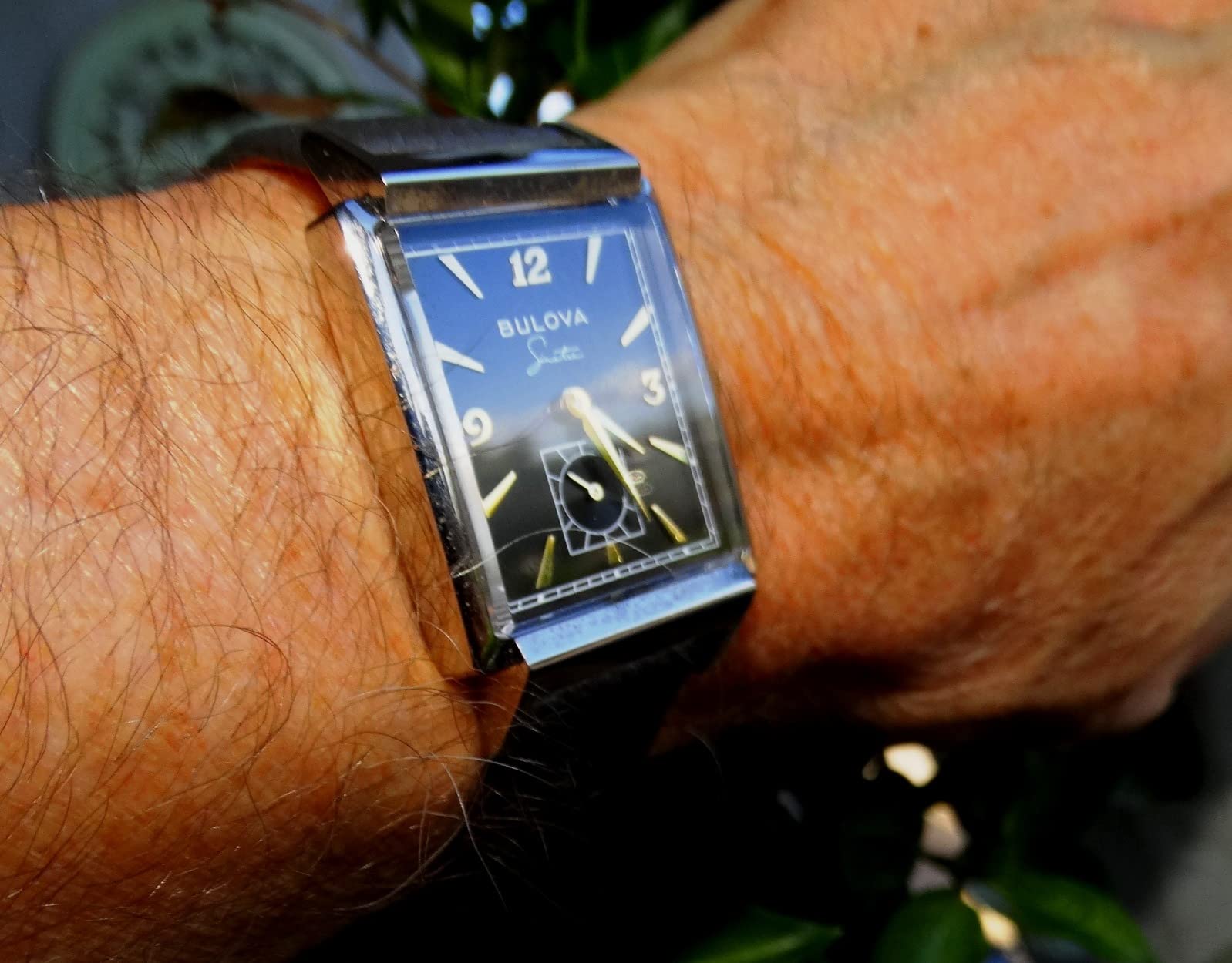 $15/mo - Finance Men's Frank Sinatra My Way Leather Strap Watch | Buy ...