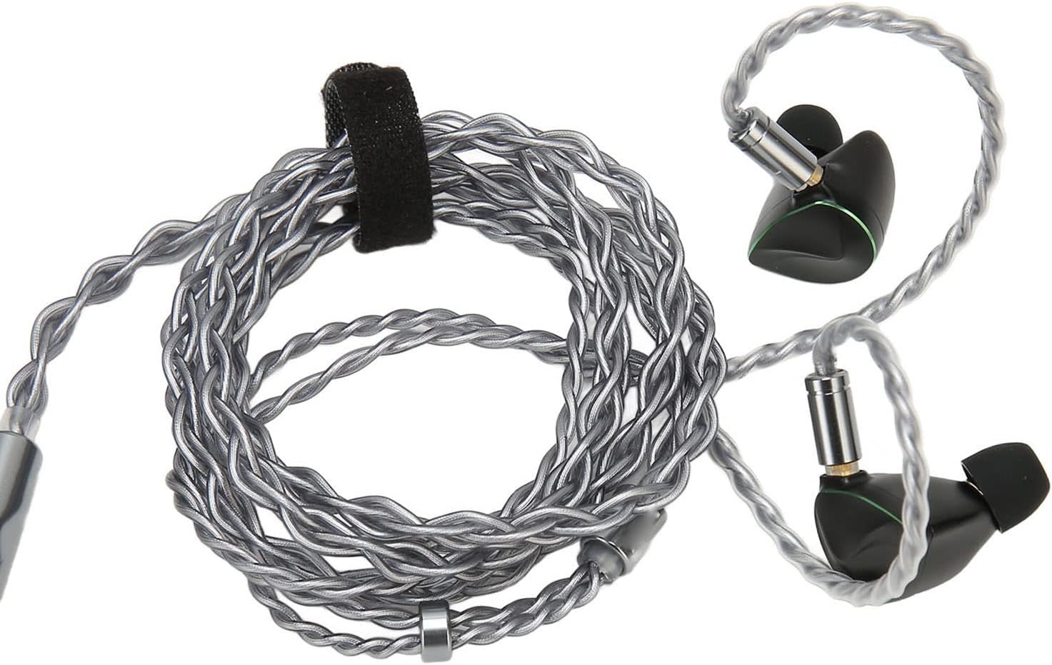 Wired Earphones, 11.6mm PZT Bone Conduction HiFi Wired Earphones Black ...