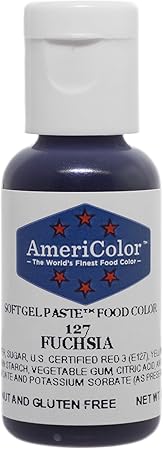 Amazon.com: Americolor Soft Gel Paste Food Color, .75-Ounce, Fuchsia ...